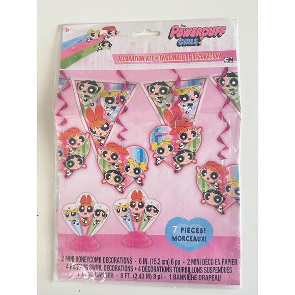 Powerpuff Girls | Party Supplies | Powerpuff Girls Party Decoration Kit ...